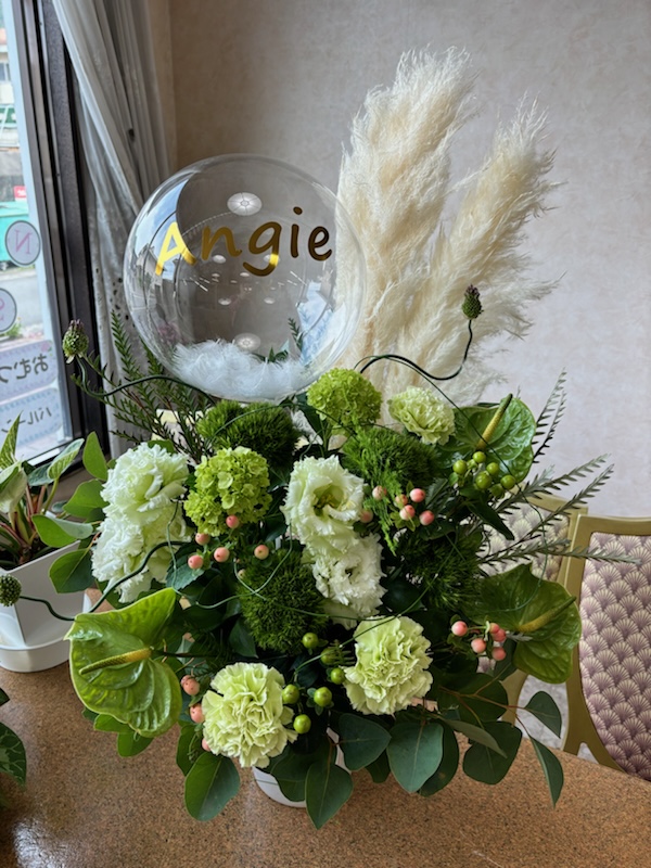 グリーン系アレンジメント – NACOLE GALLERY